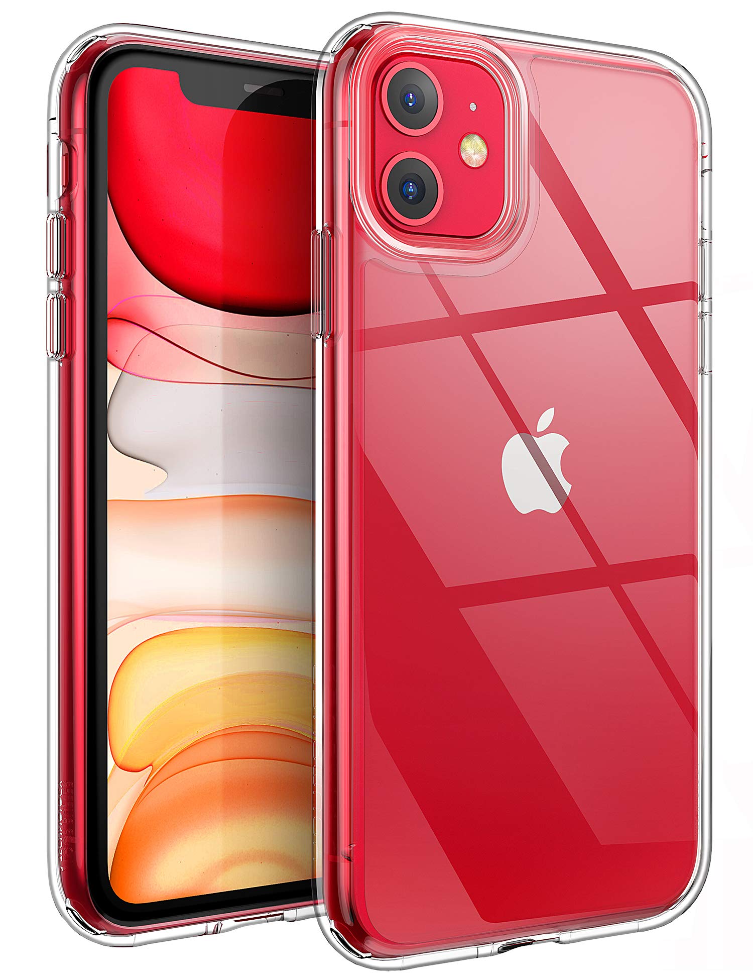YOUMAKER Compatible with iPhone 11 Case, Clear iPhone 11 Cases Cover for iPhone 11 6.1 Inch