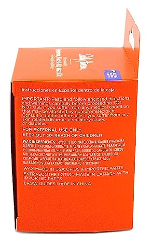 Sally Hansen Microwaveable Wax Kit For Eyebrow/Face/Lip (6 Pack)