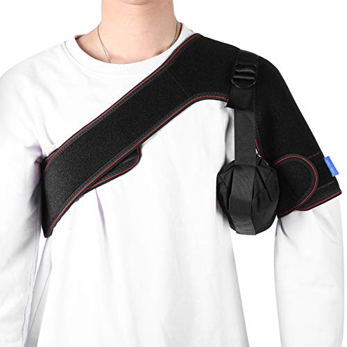 Shoulder Brace for Men and Women Arm Sling Shoulder Support Stabilizer with Inflatable Bag and Pump for Shoulder