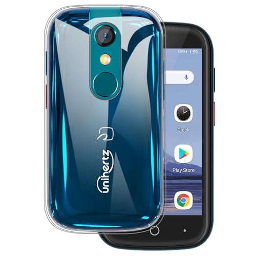 Shantime Unihertz Jelly Star Case + Universal Mobile Phone Lanyards, Neck/Crossbody Soft Strap Silicone TPU Cover Bumper Shell for Unihertz Jelly Star (3β)
