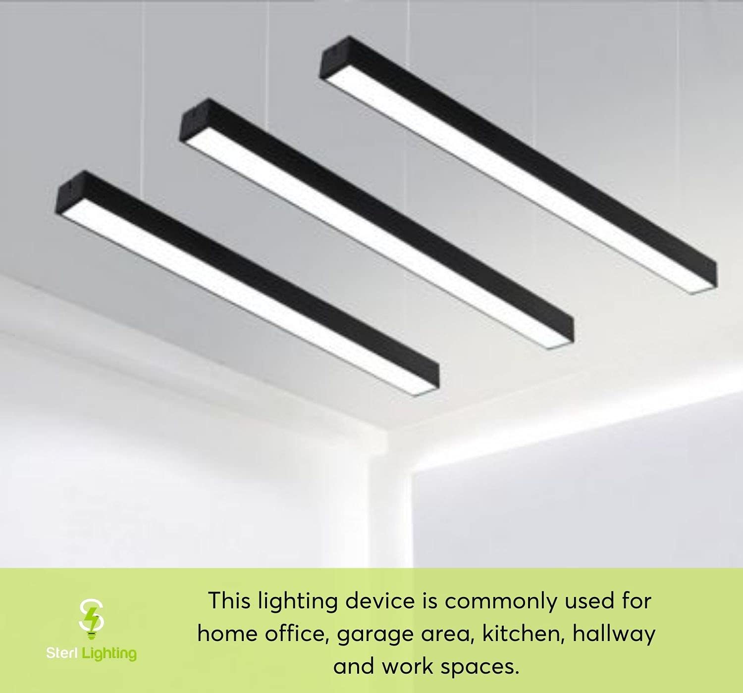 Sterl Lighting β 8 Watt G5 Mini 2 Pin Base 120/220V 11.33In 400Lm Under Cabinet Display Lighting Straight Tube Light for Garage or Kitchen T5 Fluorescent Bulbs Replacement F8T5/D White 6500K β 2 Pack