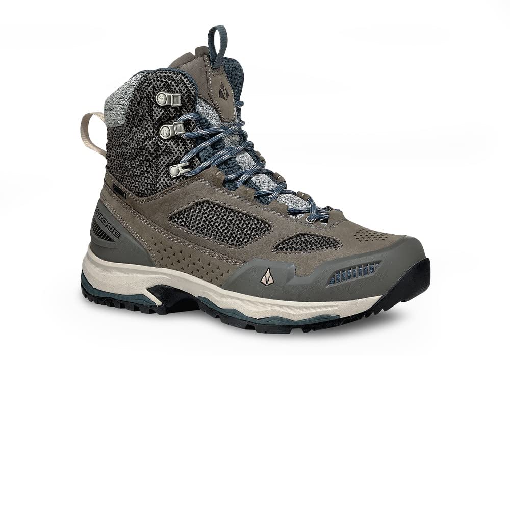 Vasque Men's Breeze at-Mid GTX Goretex Waterproof Hiking Boot, Magnet/Drizzle, 11