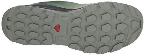 Salomon VAYA Hiking Shoes for Women, Green Gables/Spruce Stone/Shadow, 9
