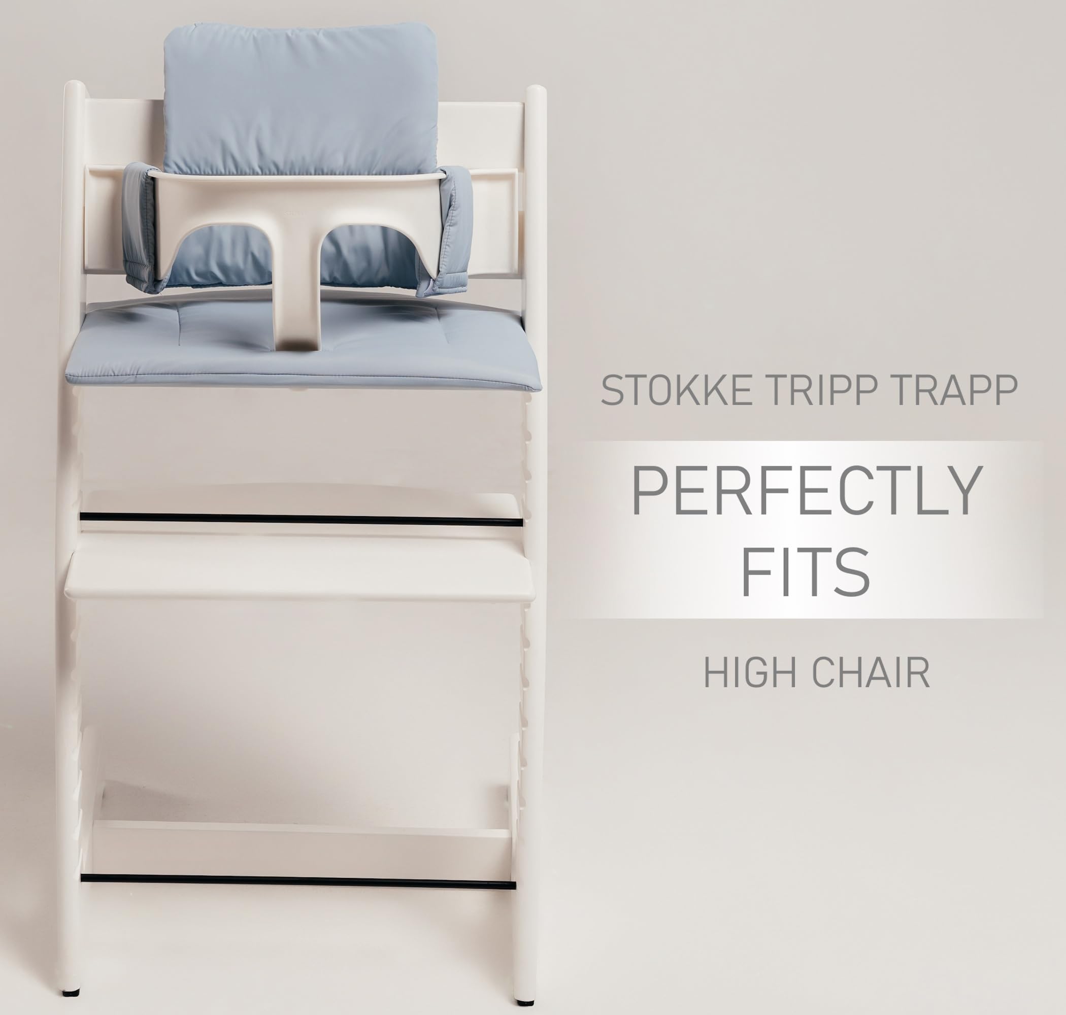 SA ACCESSORIES Cushion Compatible with Stokke Tripp Trapp - Waterproof Soft Seat Cushion for Infants, Babies & Toddlers - High Chair Accessories, Easy to Install, Easy to Clean β Enchanted Forest