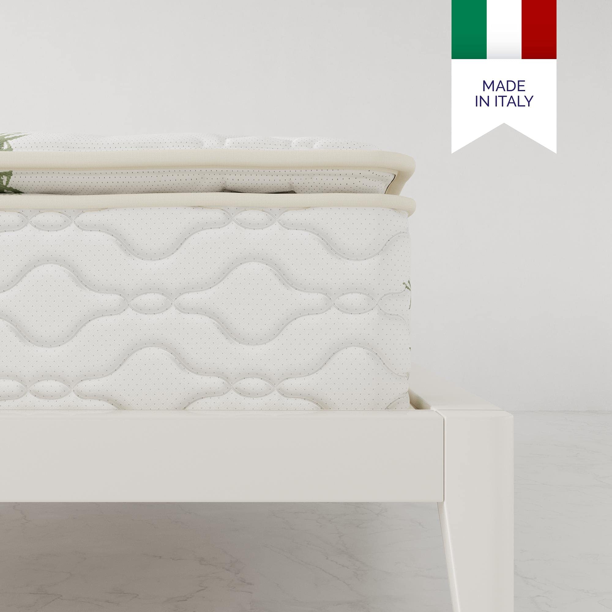 Signature Sleep 13" Hybrid Coil Mattress, Queen, White