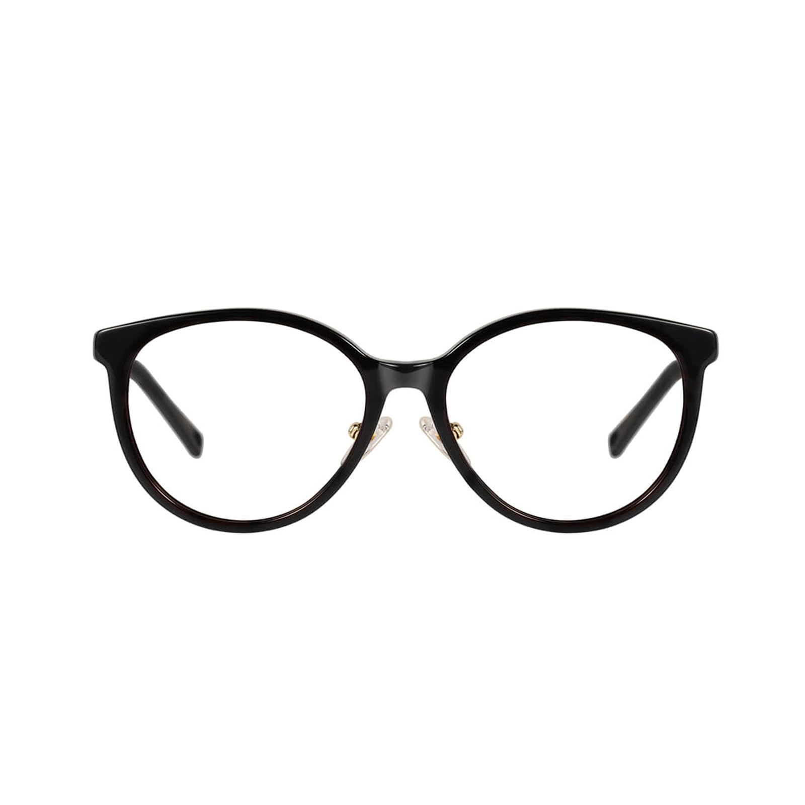 TIJN Blue Light Glasses for Women Men,Computer Glasses Bluelight Blocking,Preppy Style Cateye Frame Clear Eyeglasses,Edin