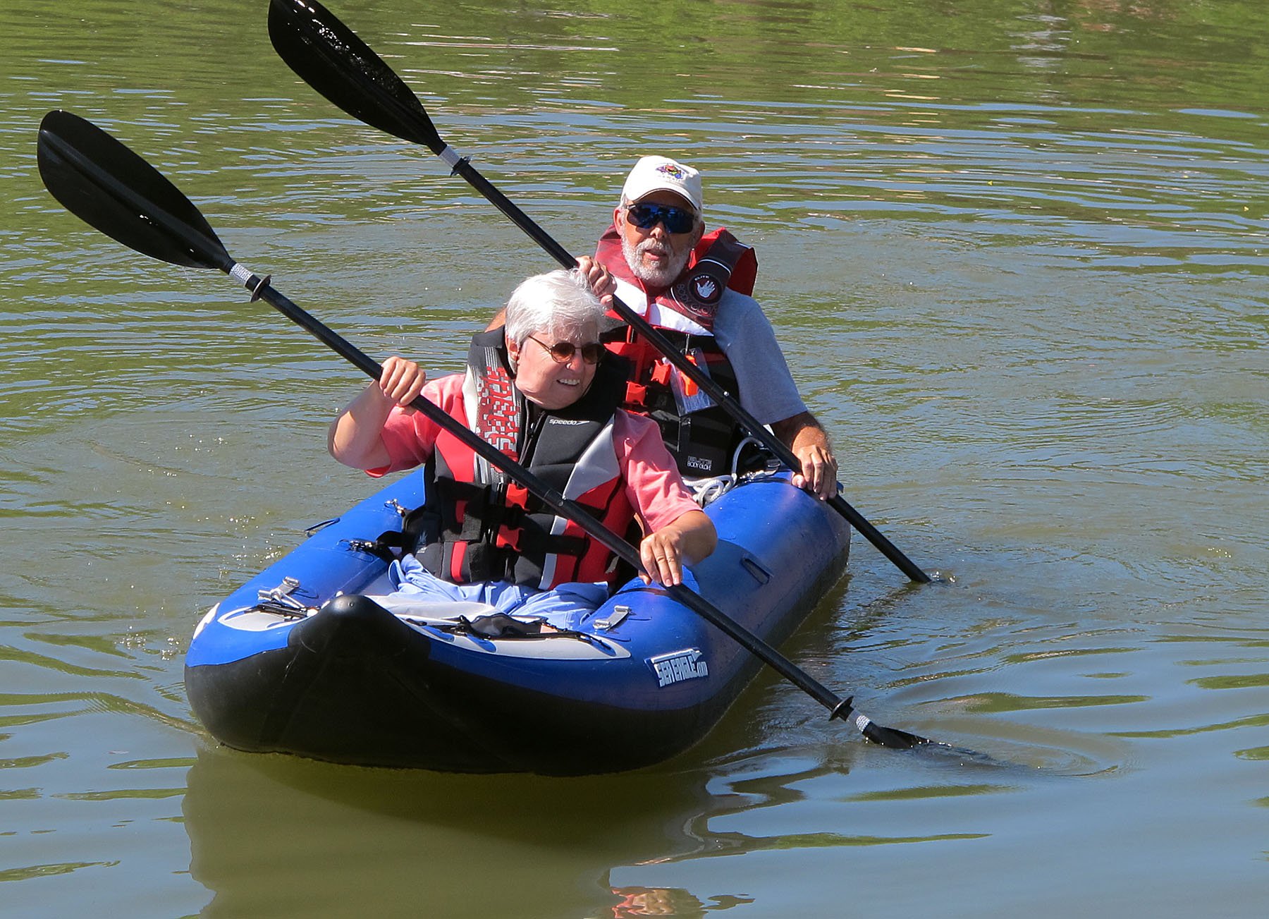 Sea Eagle 380x Inflatable Kayak with Deluxe Package