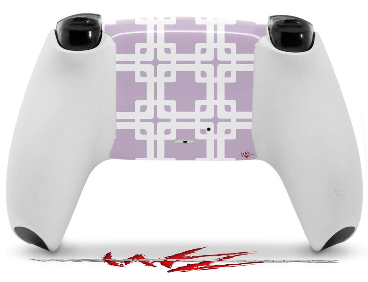 WraptorSkinz Skin Wrap compatible with Sony PS5 DualSense Controller Boxed Lavender (CONTROLLER NOT INCLUDED)