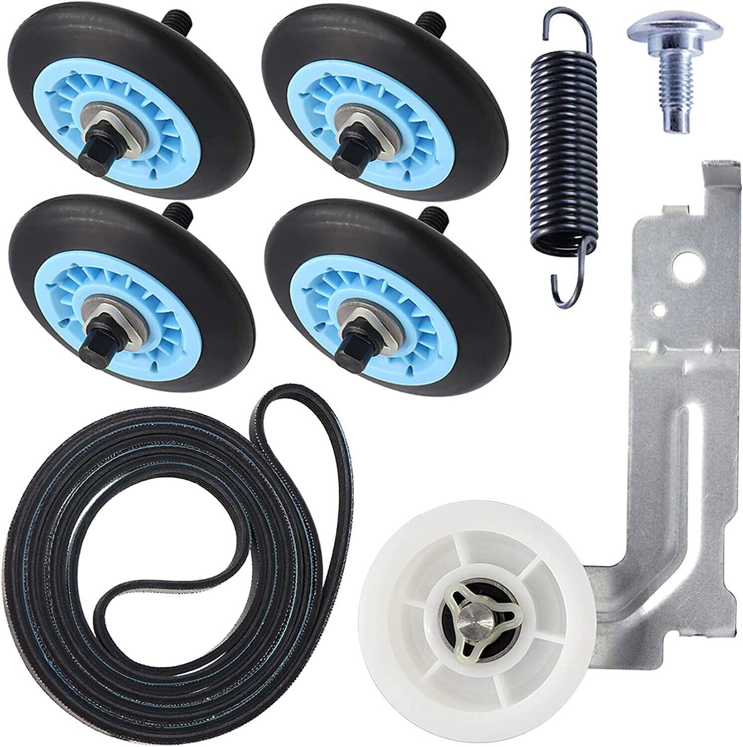 Repair Kit DC97-16782A Roller 6602-001655 Belt DC93-00634A For Samsung Dryer