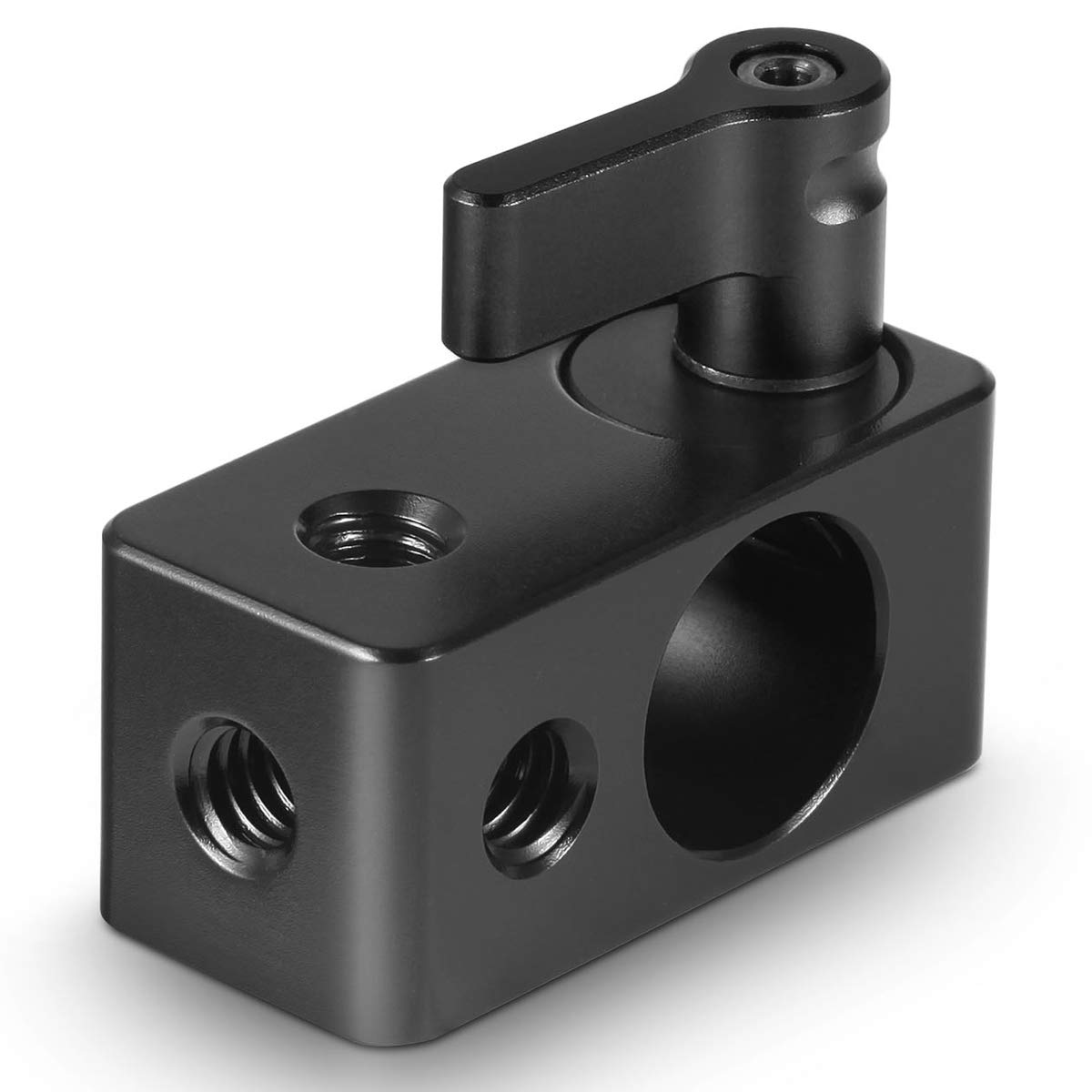 SMALLRIG 15mm Rod Clamp Rail Connector Adapter with 1/4’’ Threads for DSLR Rig – 843