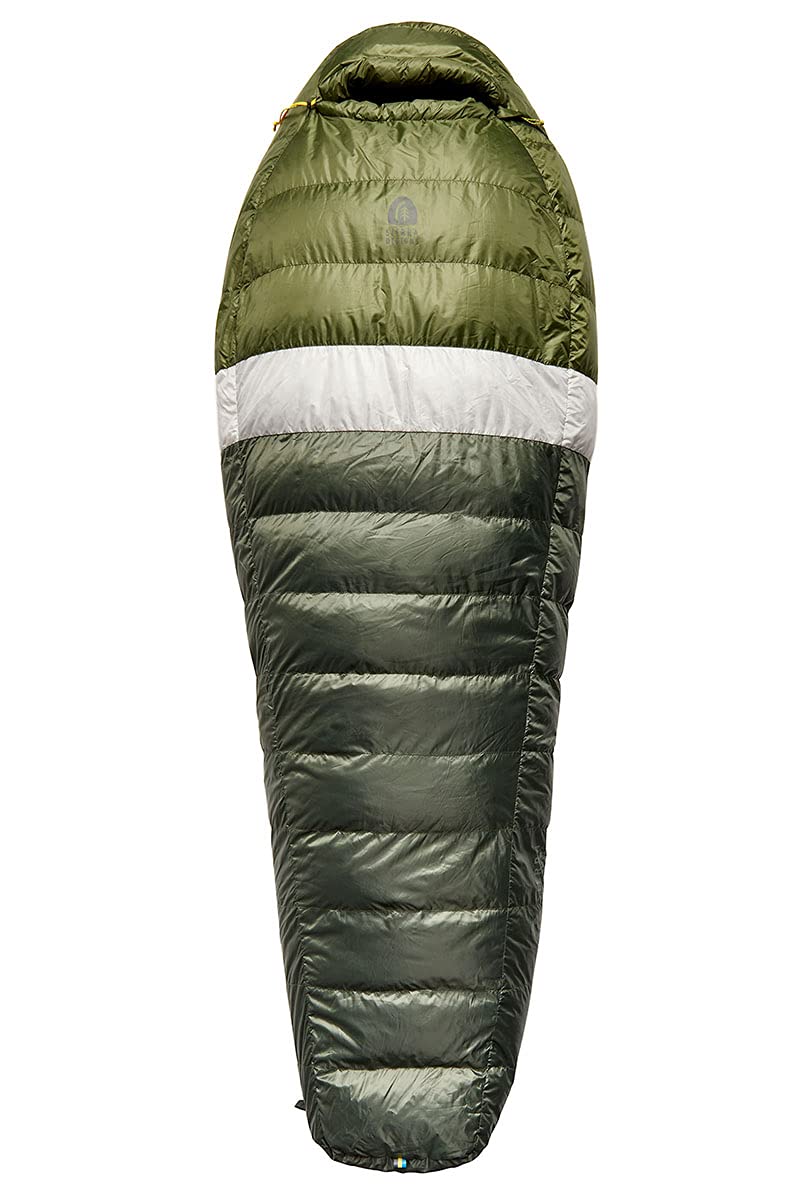 Sierra Designs Get Down 20 Degree Sleeping Bags - 550 Fill Power DriDown (PFC Free), Mummy Style Camping & Backpacking Sleeping Bags for Men & Women, Stuff Sack Included (Regular)