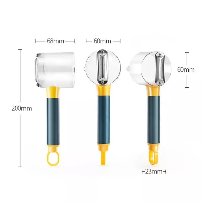 Stainless Steel Peeling Knife With Barrel for Fruit Vegetable Cucumber Potato carrots Kitchen Accessories