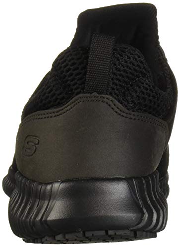 Skechers Women's Cessnock Carrboro Health Care Professional Shoe, Black, 7 M US