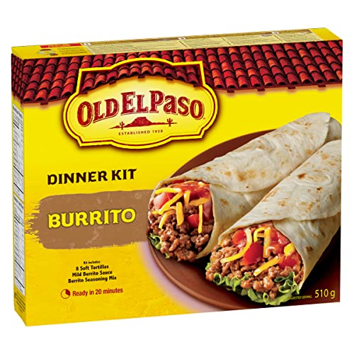 Old El Paso Burrito Dinner Kit, 510g/18 oz {Imported from Canada}