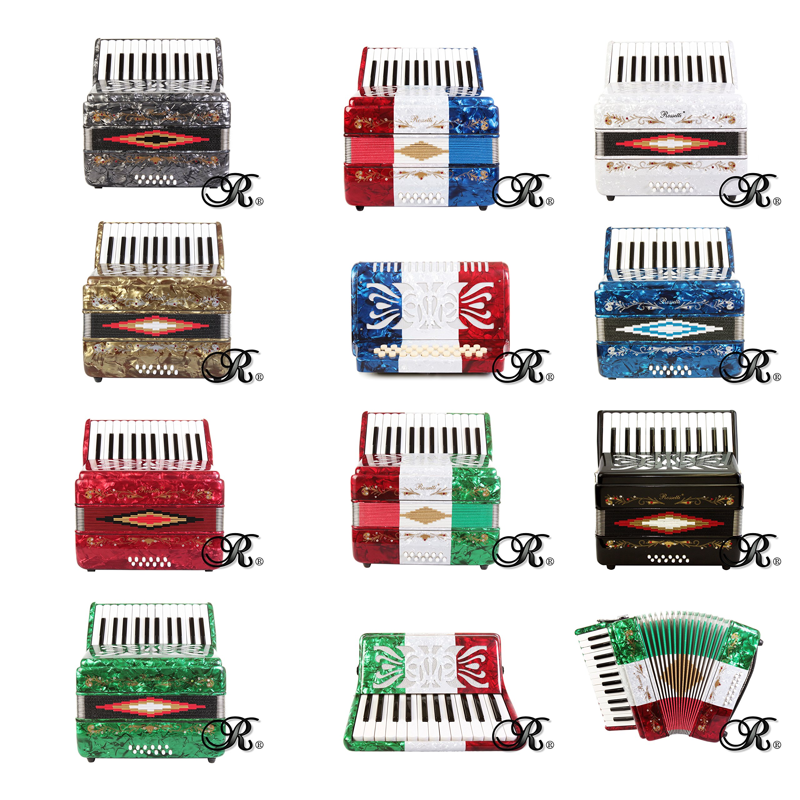 Rossetti Accordion (ROS2512-WH)
