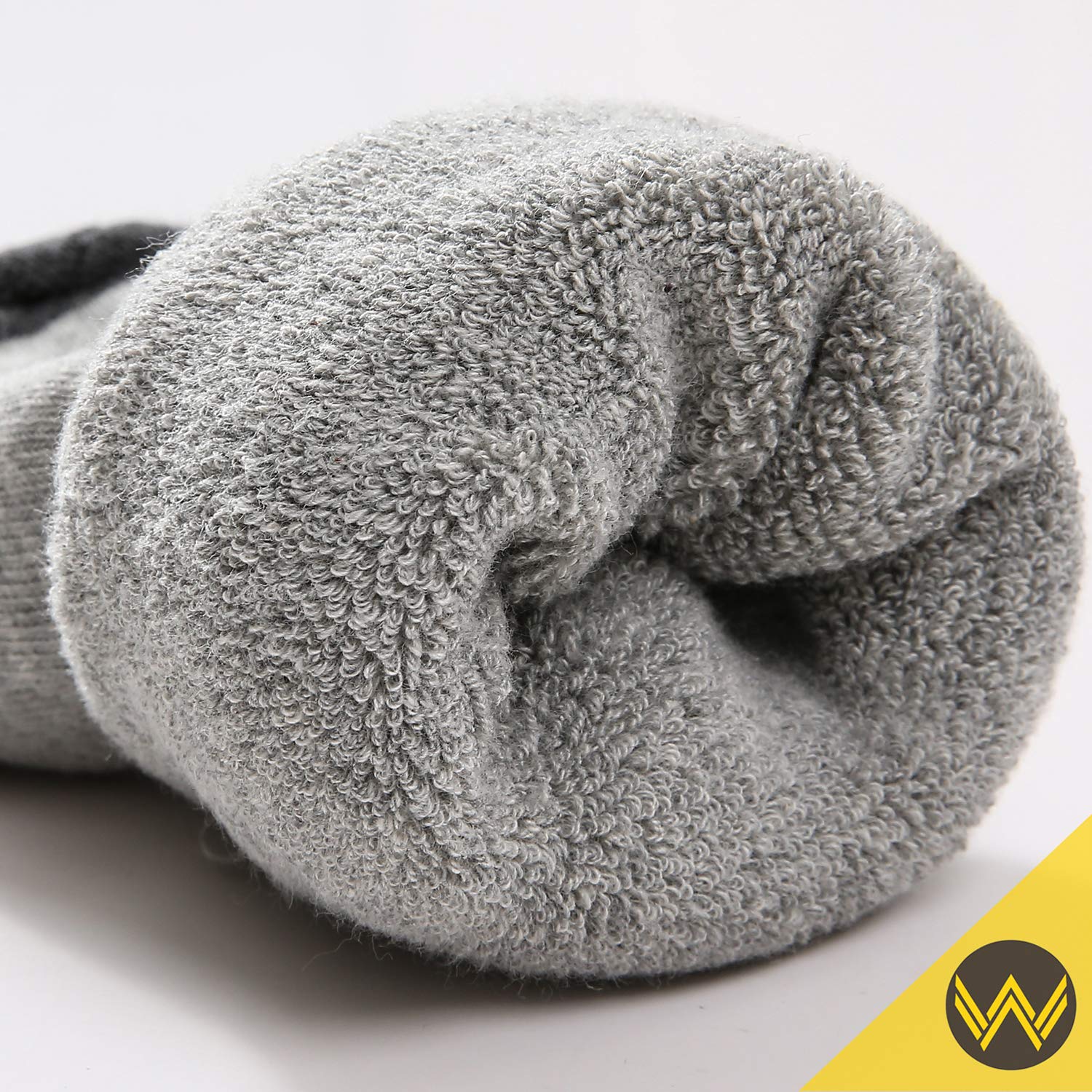WANDER Men's Athletic Ankle Socks 3-8 Pairs Thick Cushion Running Socks for Men&Women Cotton Socks 7-9/9-12/12-15 (8 Pair Grey, Shoe Size: 9-12)