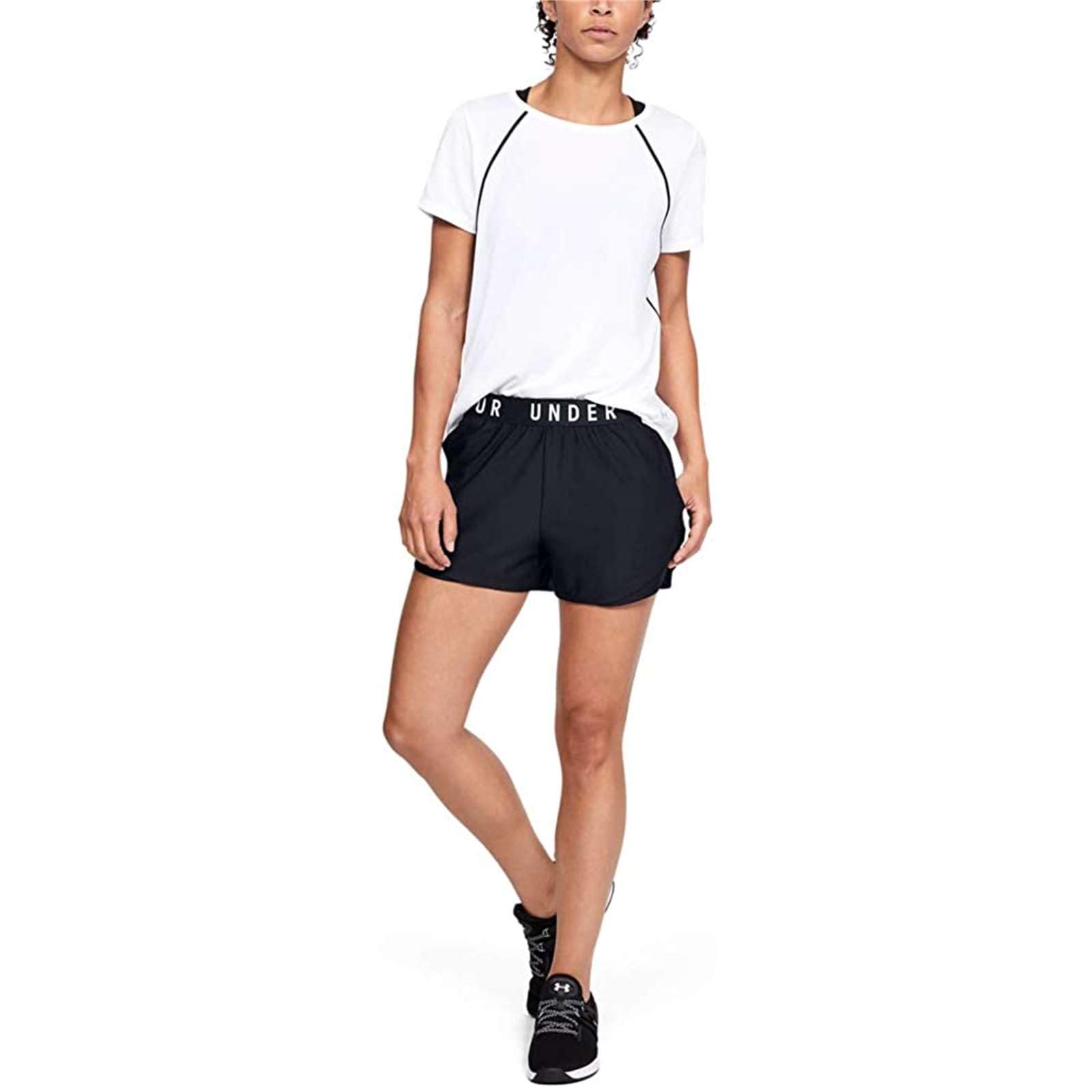Under Armour Women's UA Play Up Shorts 3.0 XXL Black