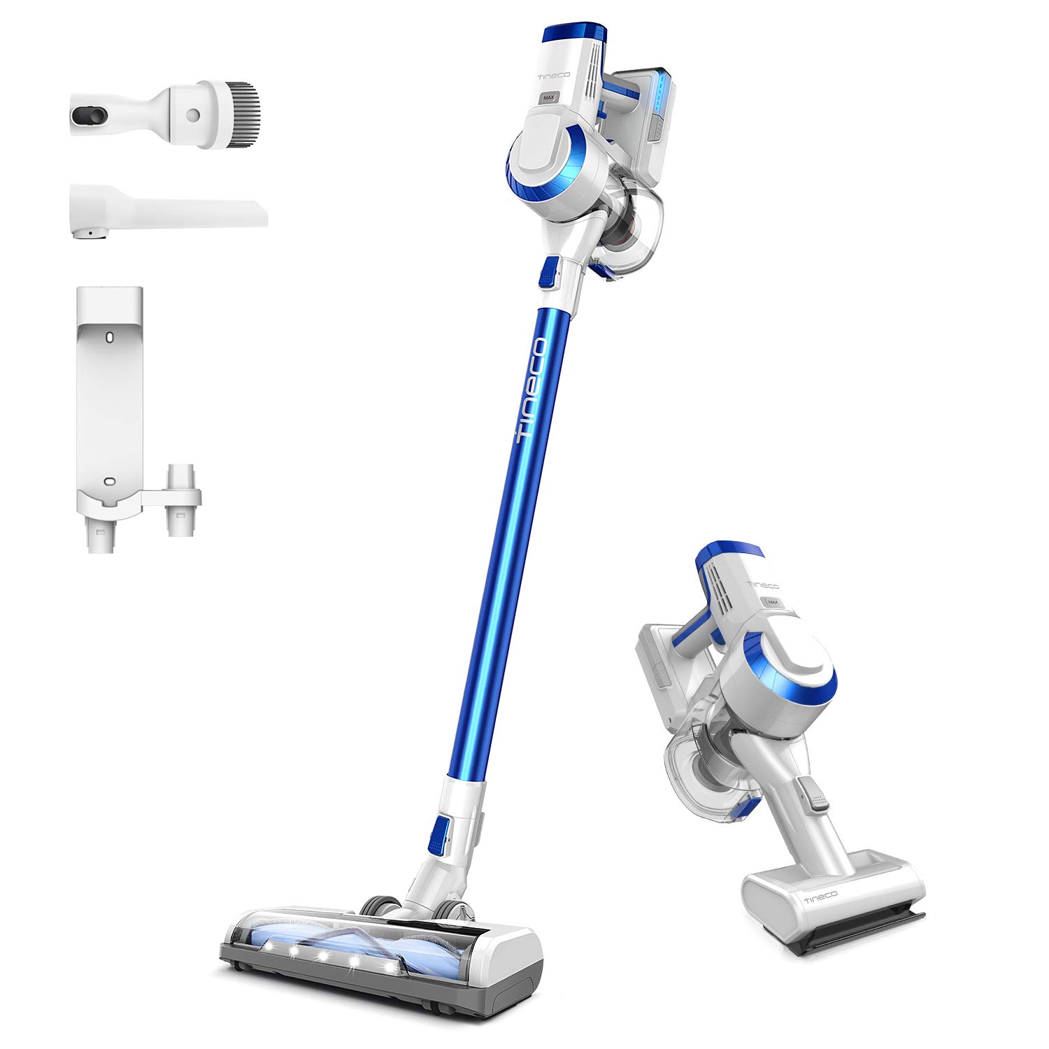 Tineco A10 HERO Cordless Stick/Handheld Vacuum Cleaner, Super Lightweight with Powerful Suction for Carpet, Hard Floor & Pet - Space Blue