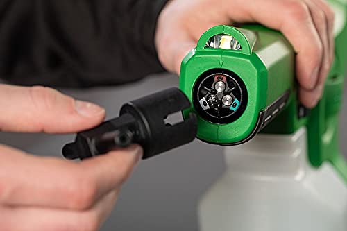 Victory Innovations 3-in-1 Nozzle for Disinfectants and Sanitizers, 360° Coverage, for Backpack and Handheld Cordless Electrostatic Sprayers