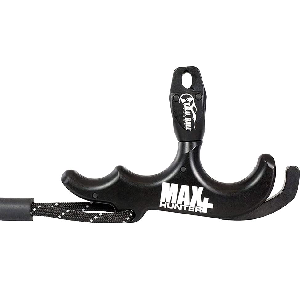 T.R.U. BALL 3 Finger Max Hunter Bow Release Aid | TMHP-BK | Standard Jaw | Black | 2019