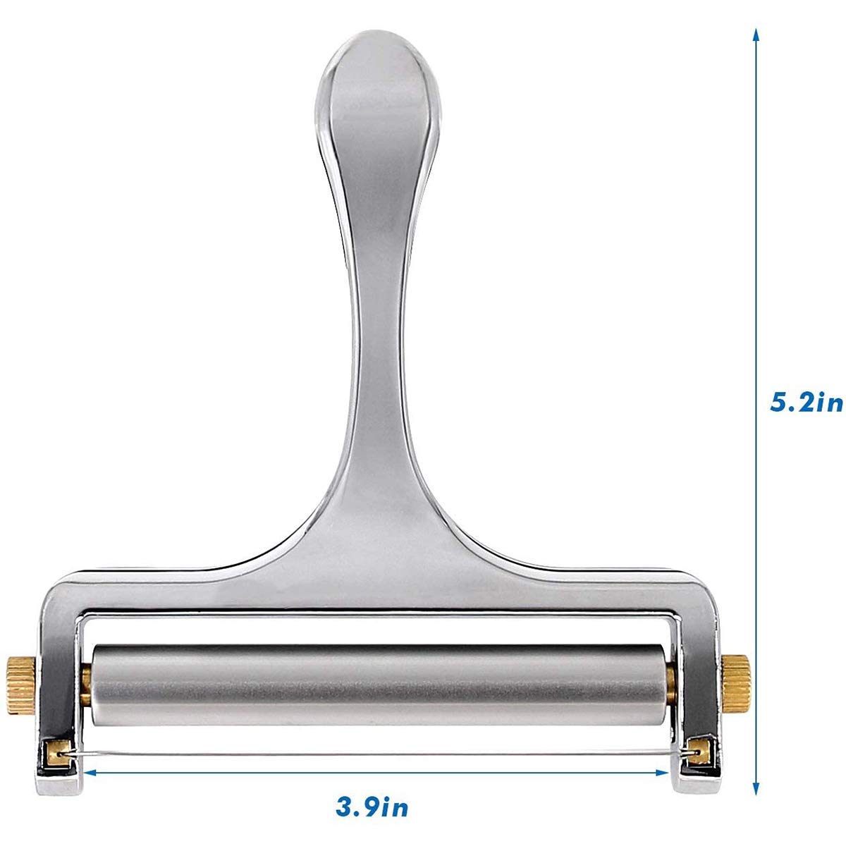 Woais Multifunction Non Stick Adjustable Zinc Alloy Sharp Kitchen Baking Cheese Grater Butter Slicer Baking