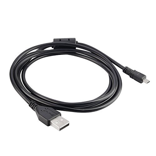 Synergy Digital Camera USB Cable, Works with Panasonic LUMIX DC-LX100 II Digital Camera, 5 Ft. (8 Pin) Data USB Cable
