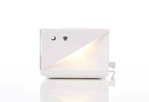 Sharper Image Wireless Charging Alarm Clock by Sharper Image