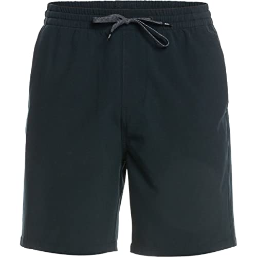 Quiksilver Ocean Elastic Amphibian 18 Hybrid Shorts Mens Sz L Black