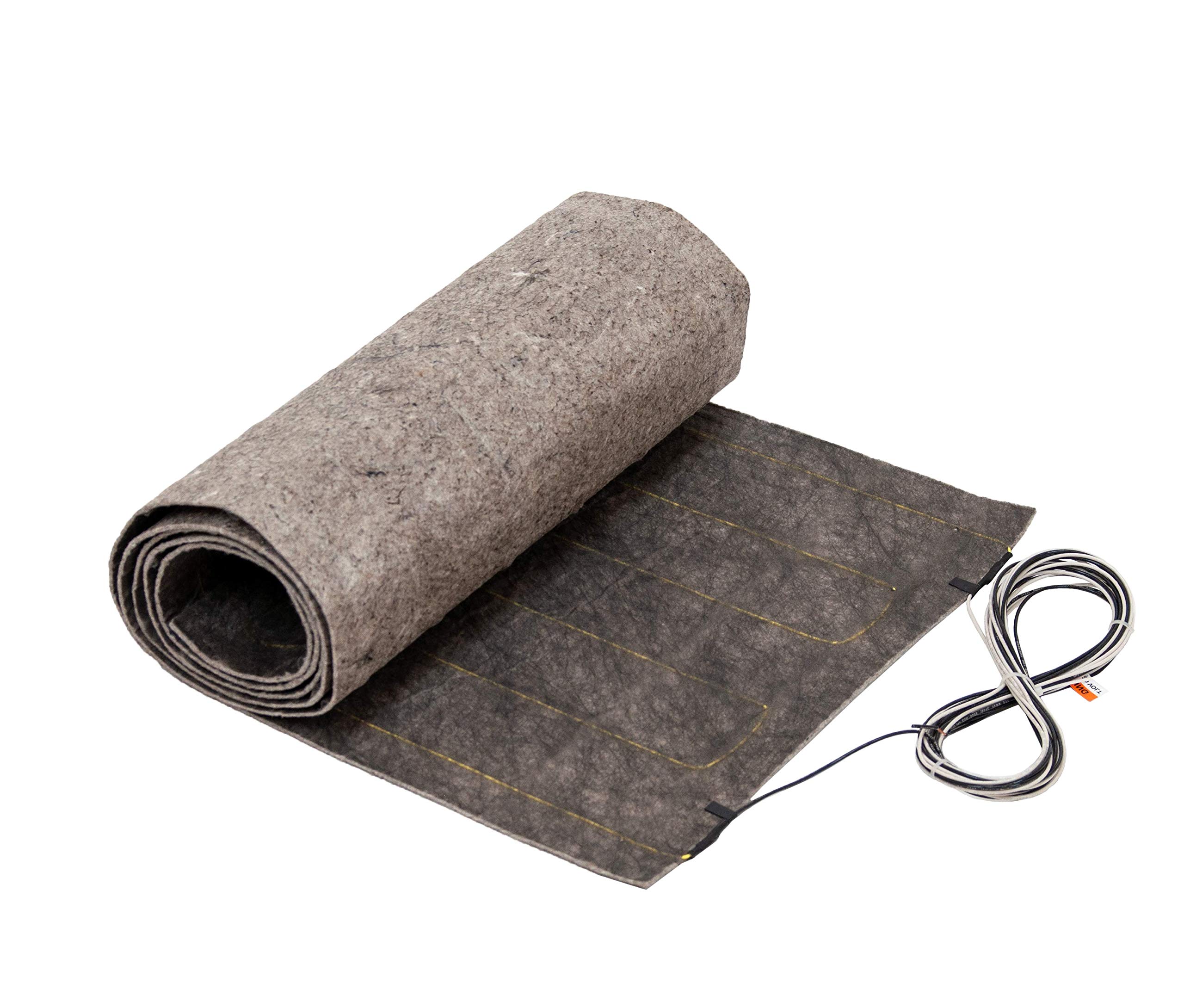 ThermoSoft In Floor Heating System, 120V, 9 Sqft, 3 ft x 3 ft