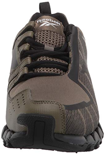 Reebok Men's ZigWild TR 6 Trail Running Shoe, Army Green/Black/White, 9