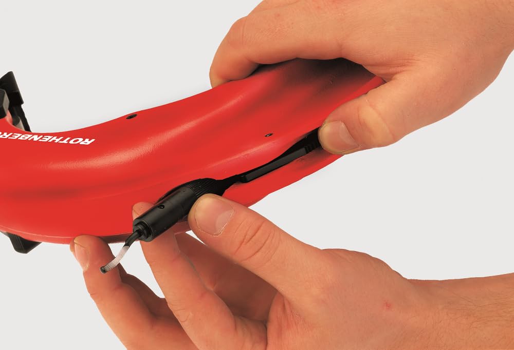 Rothenberger S16070032R Automatic Tube Cutter for Plastic Pipe, 2" - 5" O.D.