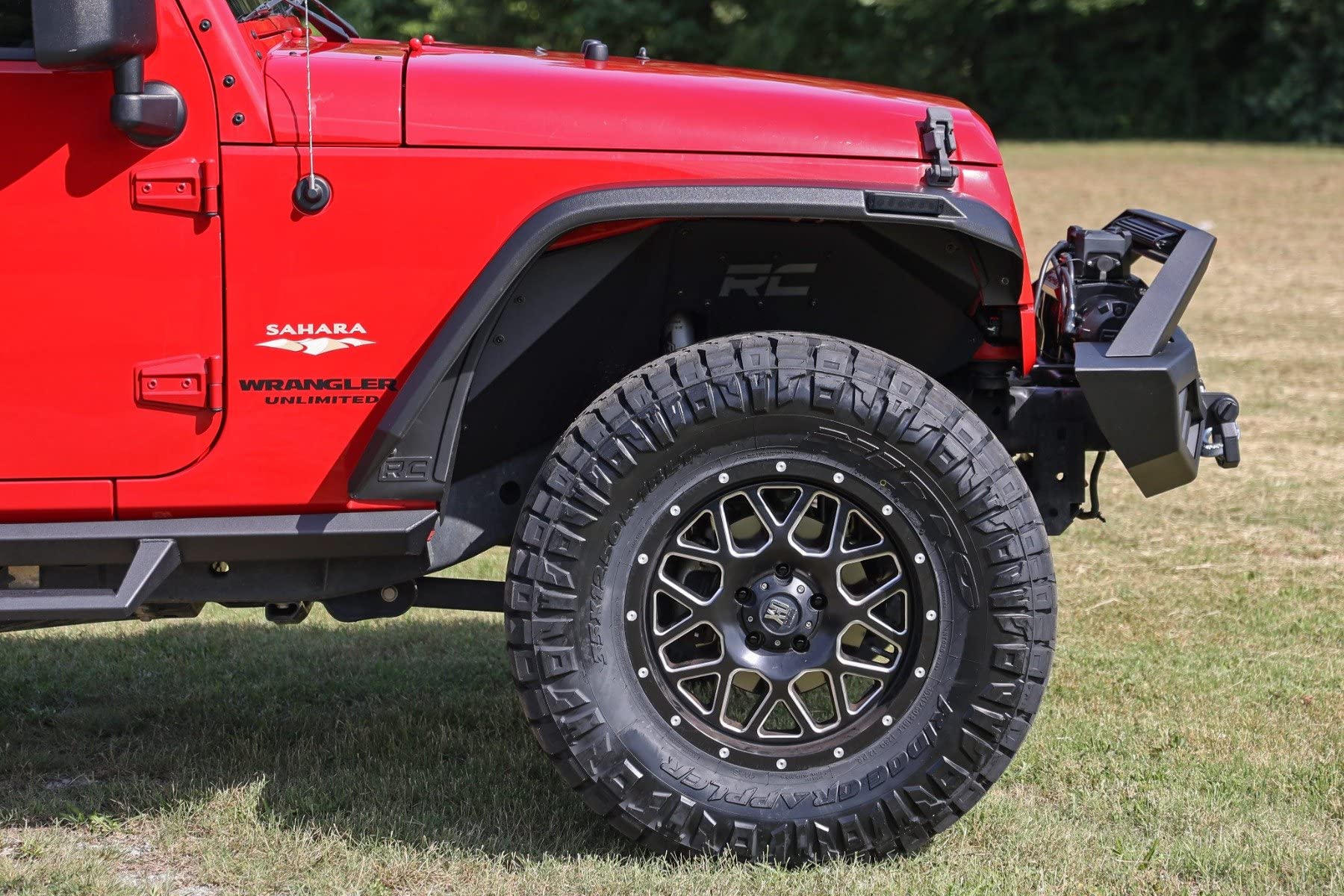 Rough Country High Clearance Fender Flares for 07-18 Jeep Wrangler JK - 99037