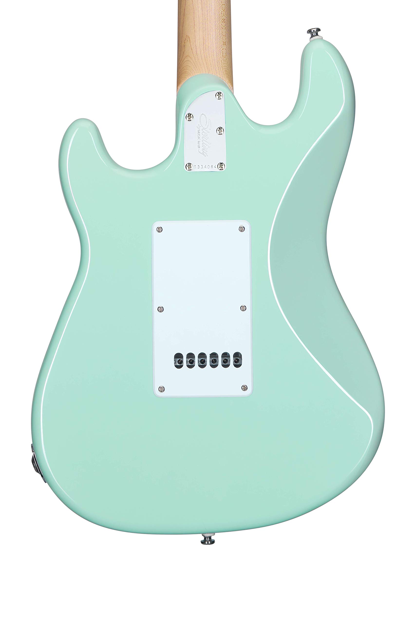 Sterling by Music Man 6 String Solid-Body Electric Guitar, Right, Mint Green (CTSS30HS-MG-M1)