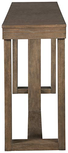 Signature Design by Ashley Cariton Contemporary Sofa Console Table, Grayish Brown