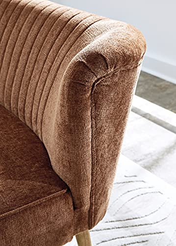 Signature Design by Ashley Collbury Mid-Century Modern Accent Bench, Brown