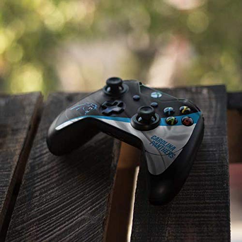 Skinit Decal Gaming Skin compatible with Xbox One Elite Controller - Officially Licensed NFL Carolina Panthers Design