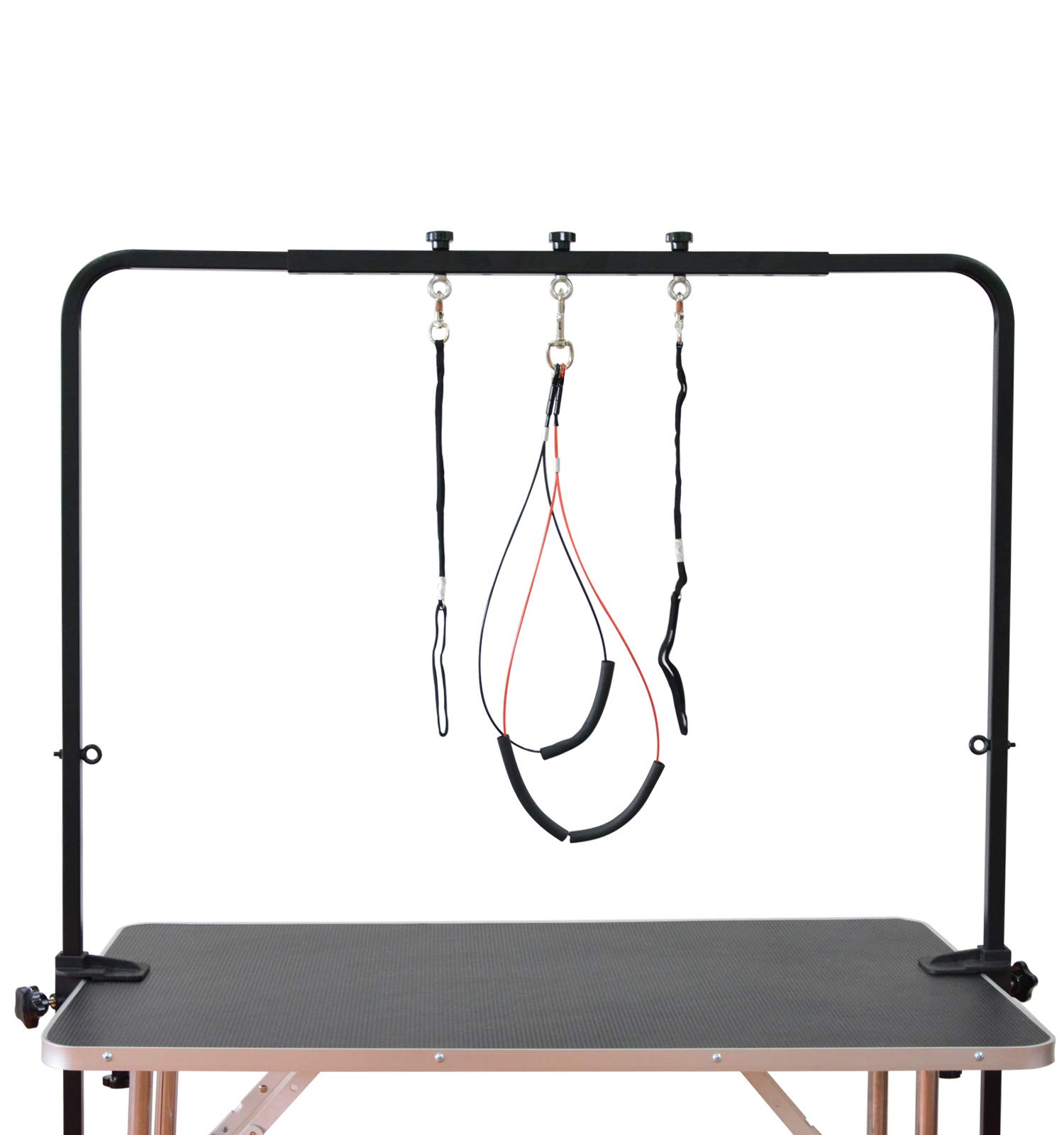 SHELANDY Overhead pet Grooming arm/Bars with Clamps Ideal for Dog Bathing & Grooming