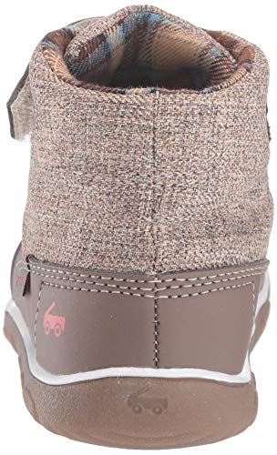 See Kai Run Boys' Sam II Waterproof Hiking Boot, Brown/Red, 6 M US Toddler
