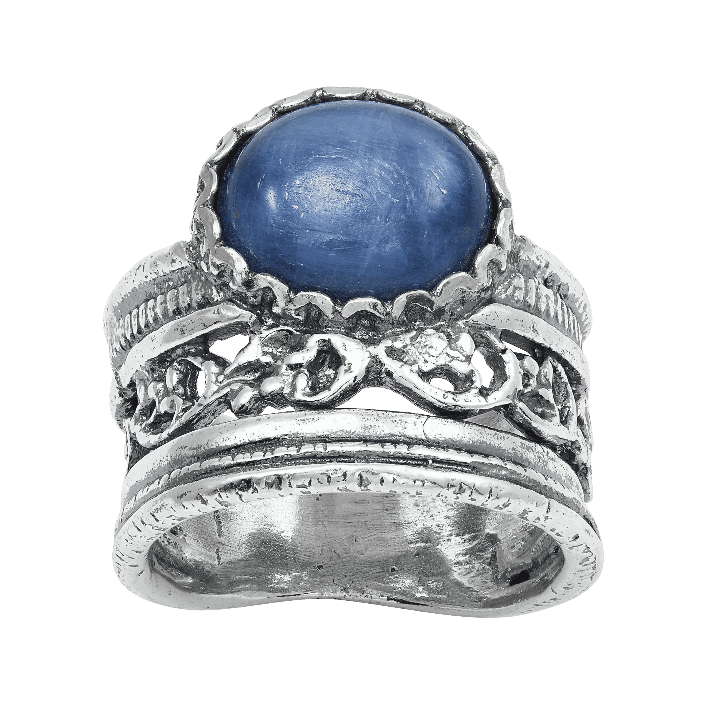 Silpada 'Indigo Enchantment' Kyanite Ring in Sterling Silver, Size 7, Size 7