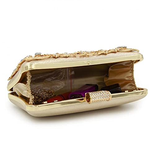 ZHUHW Evening Clutch Bag Party Wedding Crystal Clutches Purse Crossbody Bags Chain Shoulder Rhinestone