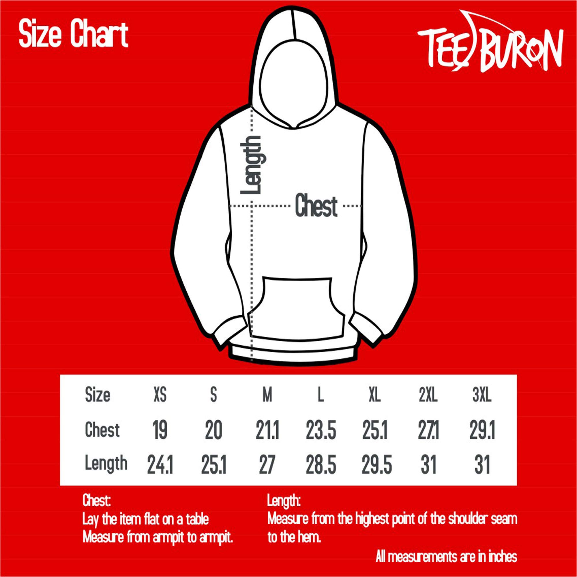Teeburon Real Men Love Oxs Bold Hoodie Black