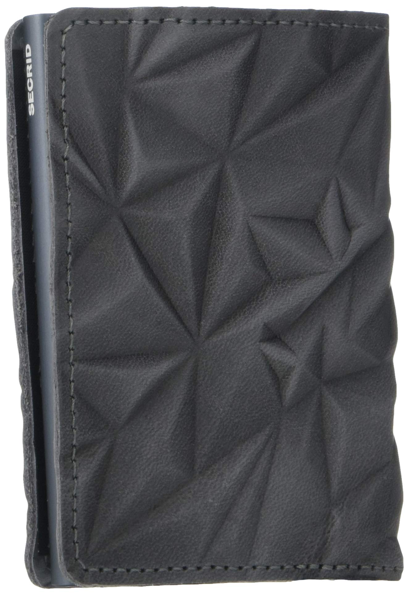 SECRID Slim Wallet Genuine Leather Prism Stone Safe Card Case max 12 cards