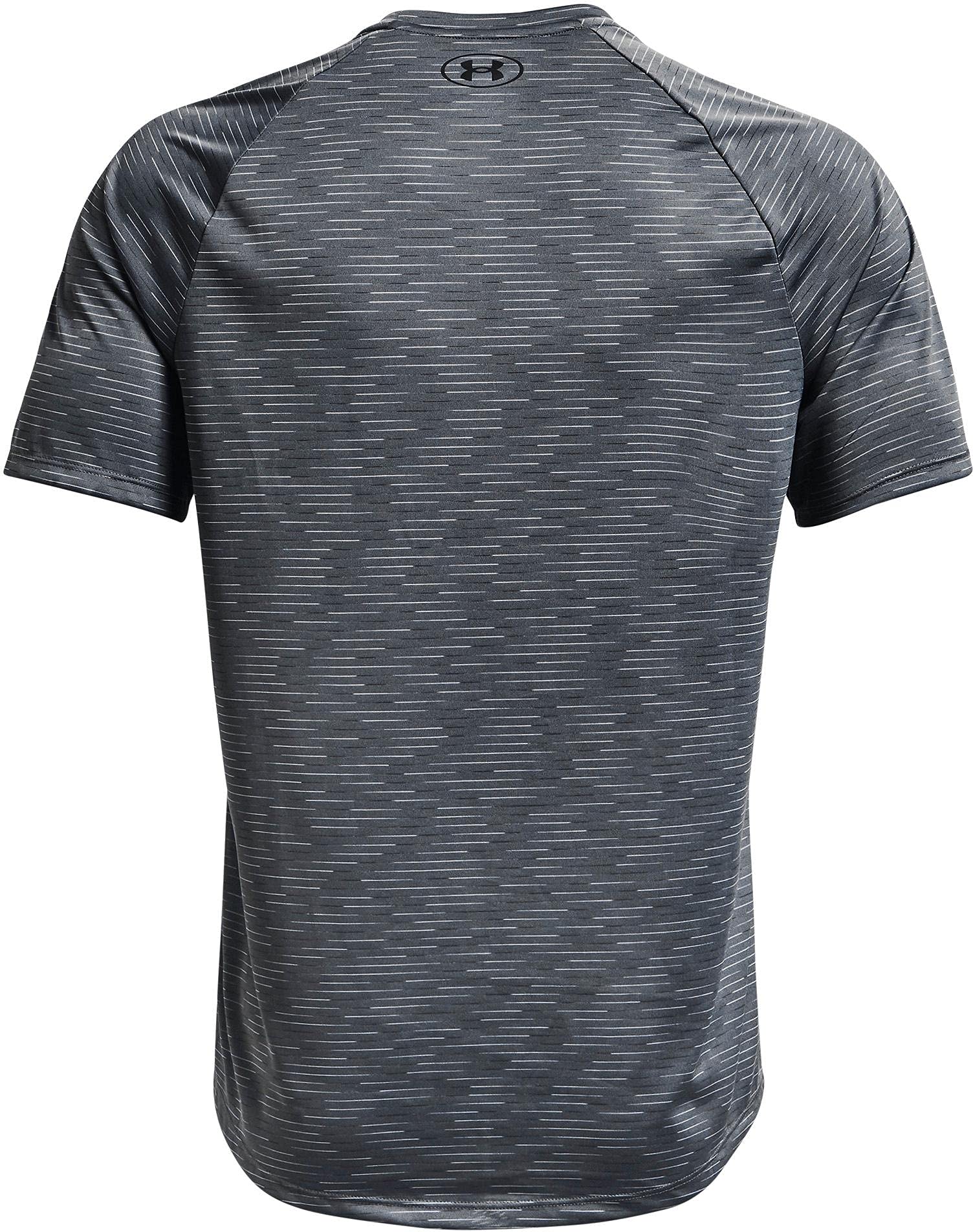 Under Armour Mens Tech 2.0 5C Short Sleeve T-Shirt, Pitch Gray (012)/Black, Large