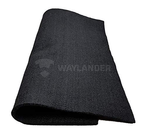 Waylander Carbon Felt Welding Blanket - Made in USA; Flame Retardant Fabric Up to 1800°F; 36” x 36” Easy to Cut Fire Proof Mat for Versatility – Glass Blowing, Auto Body Repair, Camp and Wood Stoves