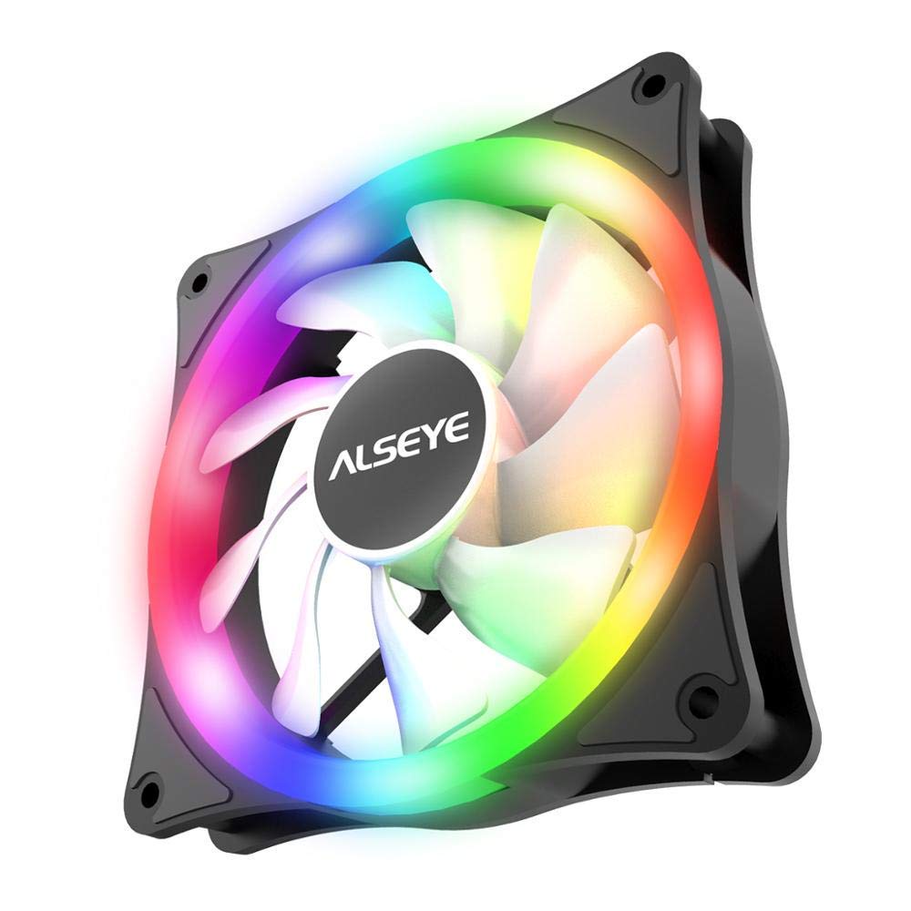 RGB Fans 120mm 3 Pack Gaming PC Fans High Performance PC Cooling Fan Low Noise with Controller Computer Case Fan