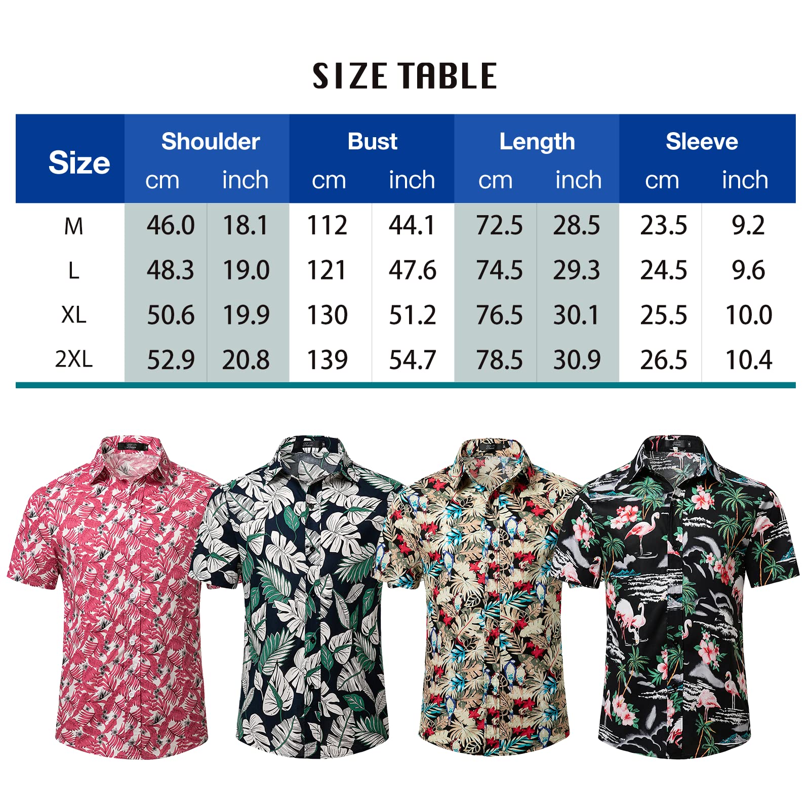 THWEI Mens Hawaiian Matching Set Summer Beach 2 Piece Holiday Outfits Flower Shirts and Shorts Red Leaves 2XL