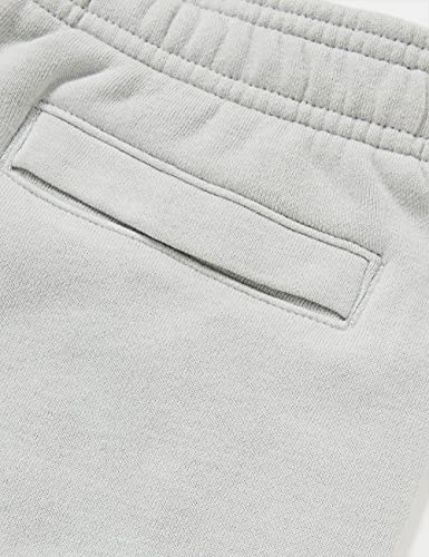 Under Armour Boys' Rival Fleece Logo 2 Shorts , Mod Gray Light Heather (011)/Onyx White , Youth Small