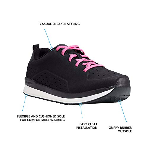 SHIMANO CT500W Everyday Cycling Shoe, Black, 7-7.5 Women (EU 39)