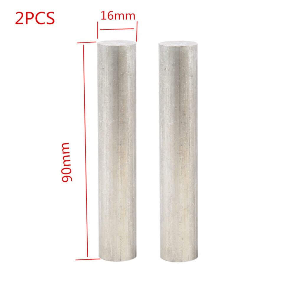 TEAMWILL 20PCS 99.99% Magnesium Metal Rod Mg Bar 16mm x 90mm 0.63"*3.5" Light Fire Emergency Survival