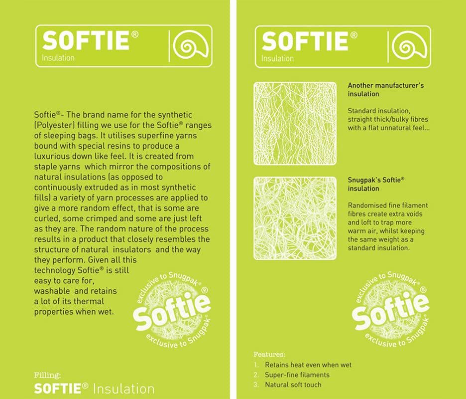 Snugpak Softie Elite 1 Sleeping Bag, 47 Degree, Expanda Panel System for Extra Space, Coyote